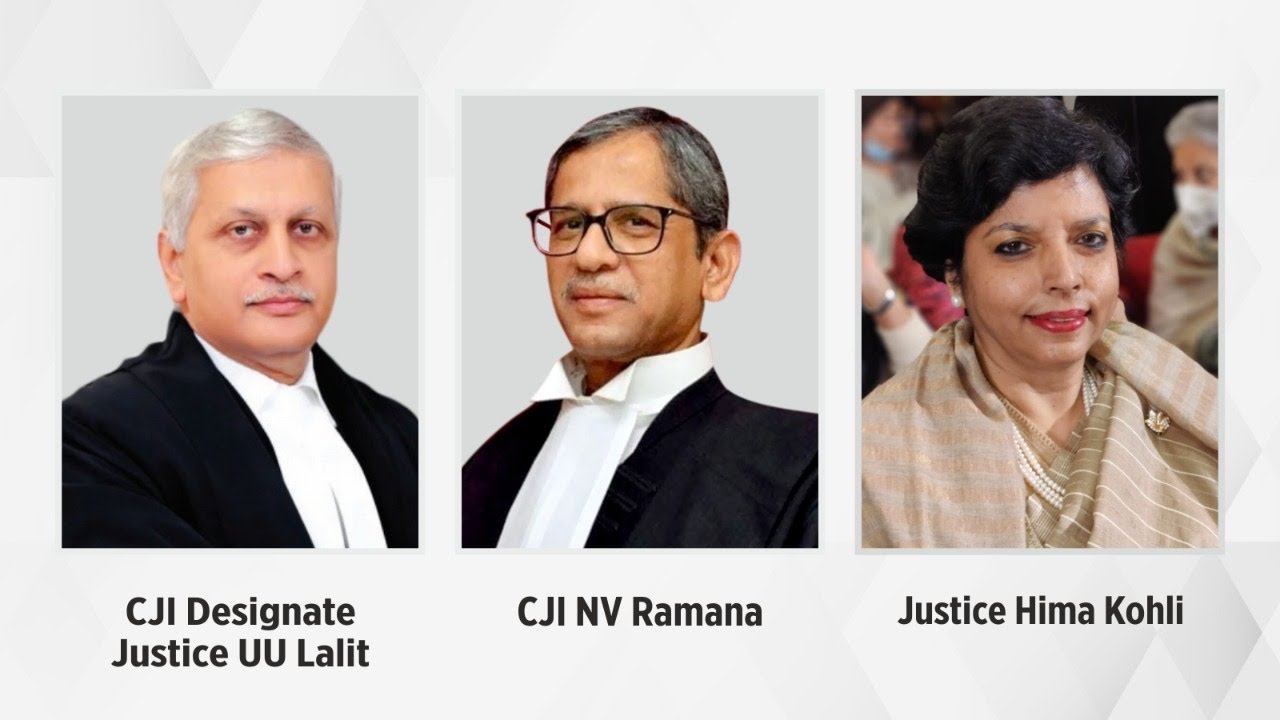 CJI NV Ramana retirement speech from Court Hall 1 of Supreme Court ...