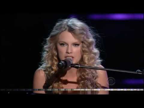 Taylor Swift-Youre not Sorry Live ACM Awards 2009 (con letra) - YouTube
