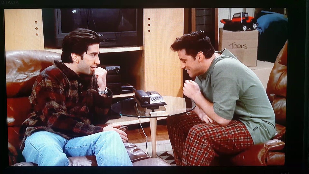 Friends - giving a prank call for Chandler - YouTube