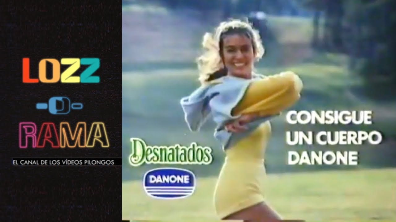 Anuncio - Desnatados Danone, consigue un cuerpo Danone (1984) - YouTube
