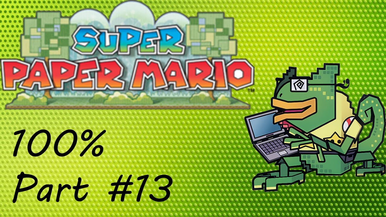 Super Paper Mario 100% Longplay Part 13 - Paper Mario Dating Simulator ...