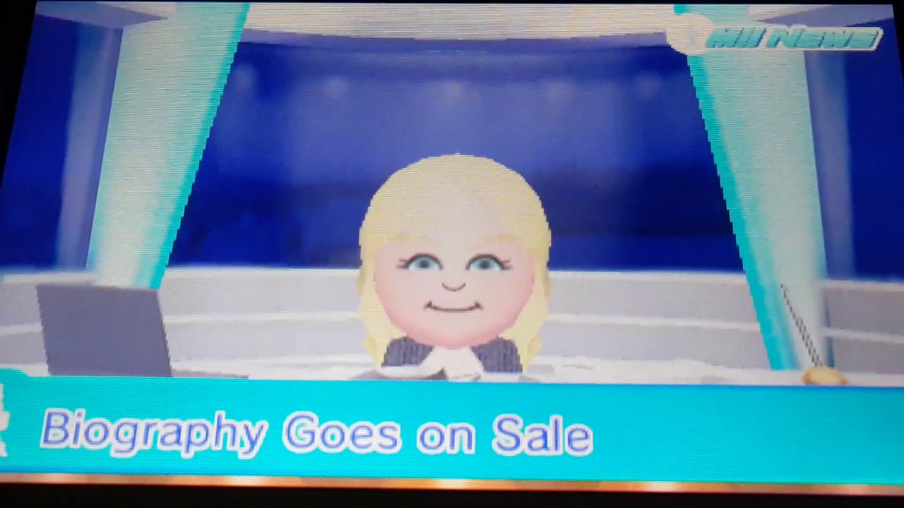 Tomodachi Life - Mii News - Biography Goes on Sale - Day 5 - YouTube