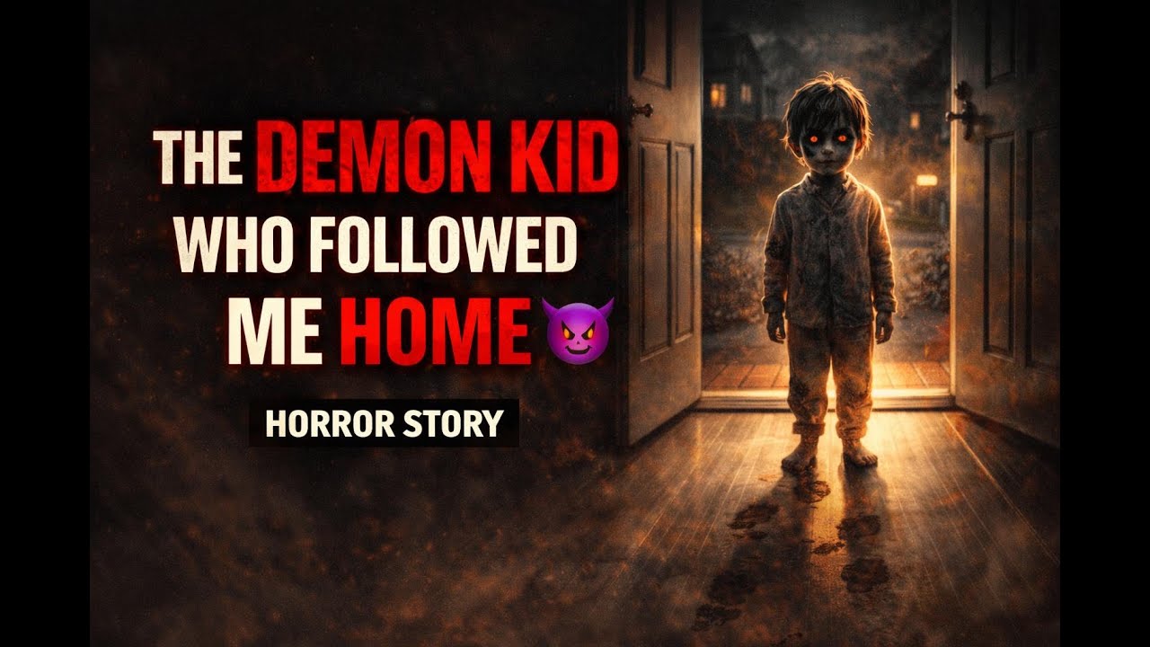The Demon Kid Who Followed Me Home 😈 | A Terrifying Horror Story - YouTube