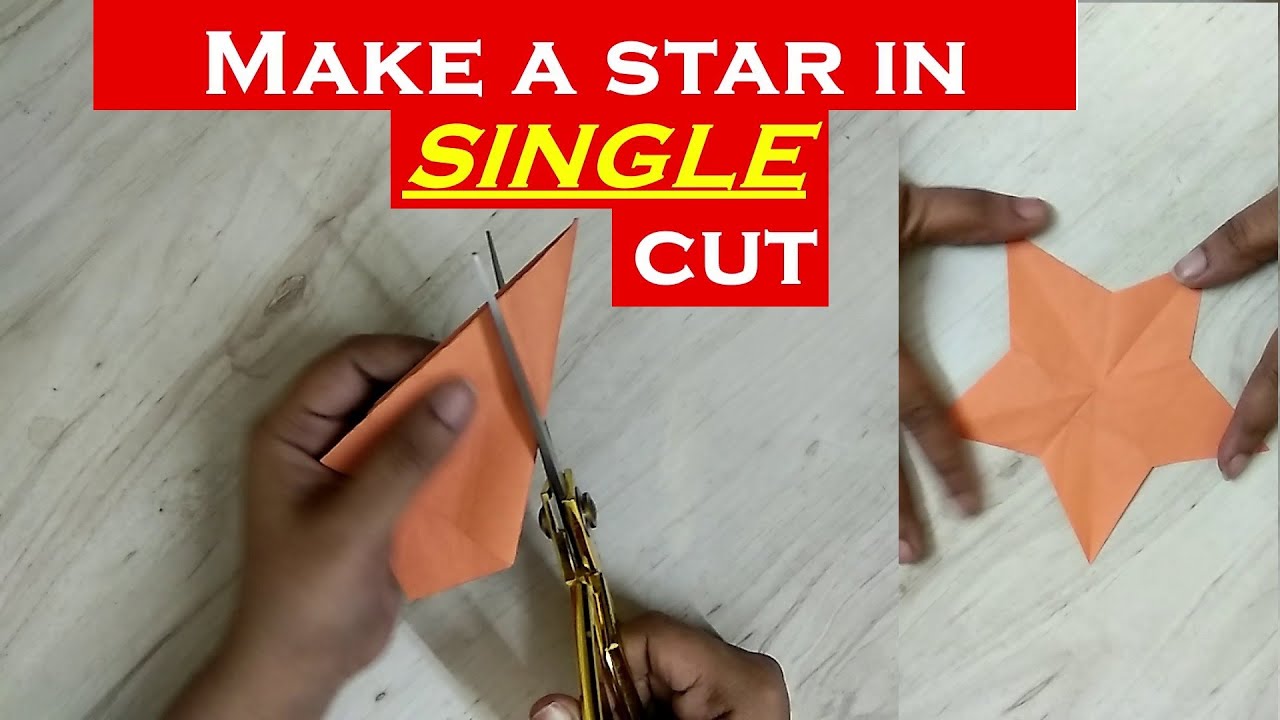 How To Make A STAR In ONE Cut YouTube how-to-make-a-star-in-one-cut-youtube