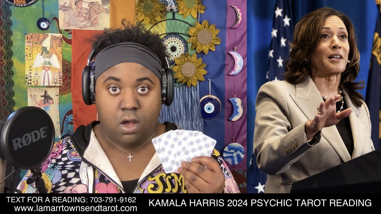 KAMALA HARRIS 2024 PSYCHIC TAROT READING | DEMOCRATIC NOMINEE, TRUMP ...