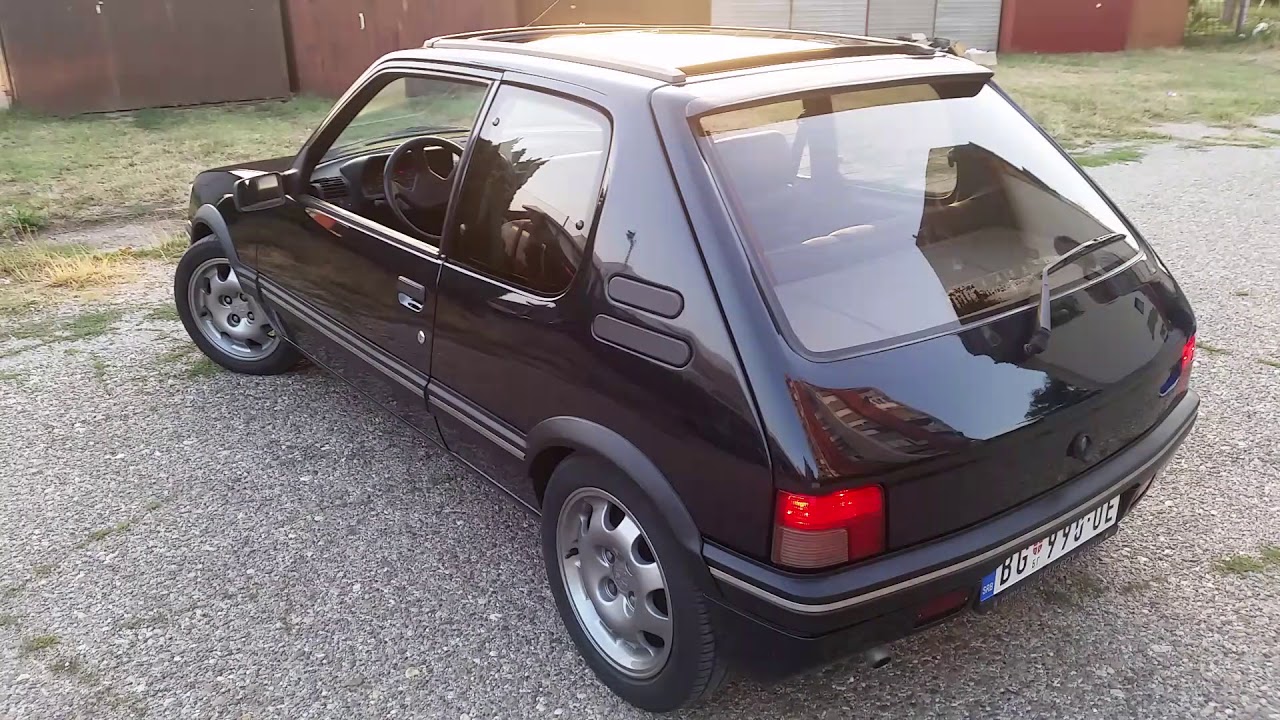 Peugeot 205 Gentry Walkaround - YouTube
