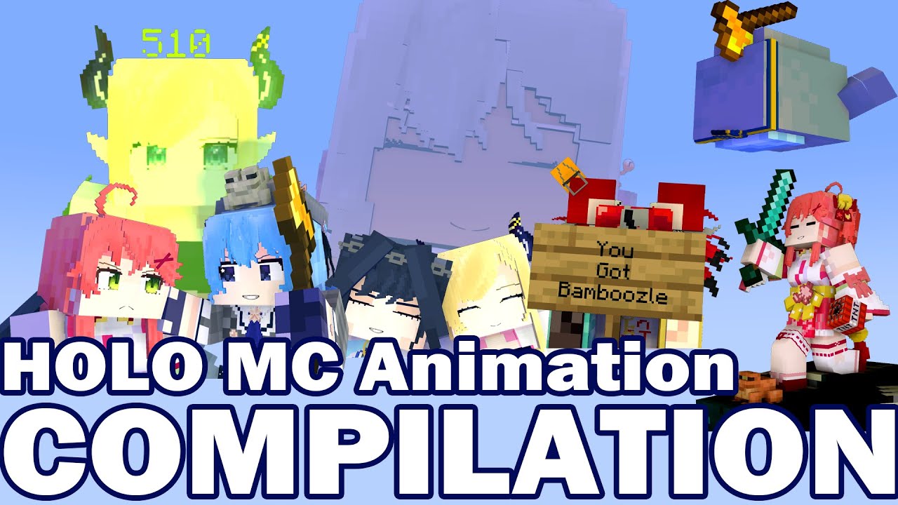 Hololive Minecraft Animation Compilation in 2022 - YouTube