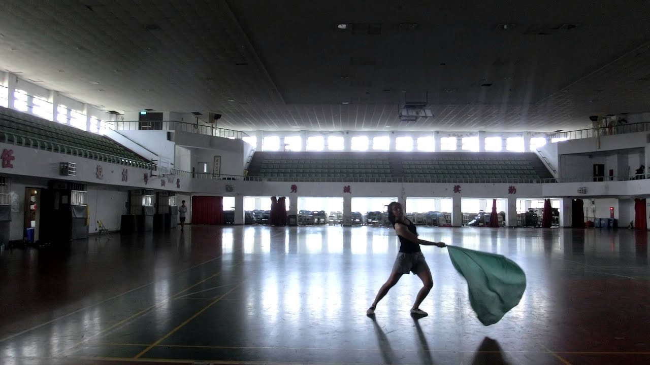 20141005 flag practice - YouTube