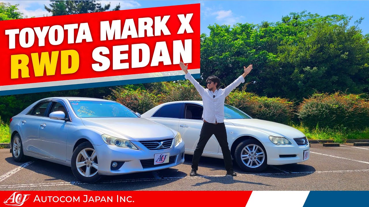 Toyota Mark X authentic rear-wheel-drive sedan | Buy used Mark X from ...