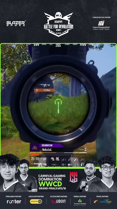 Team Carnival Gaming WWCD in Match 3 of Grand Finals Day 3 with 11 Finishes Goblin with 5 Solo ...