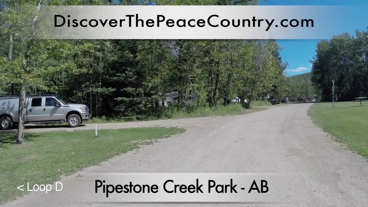 Pipestone Creek Campground - YouTube
