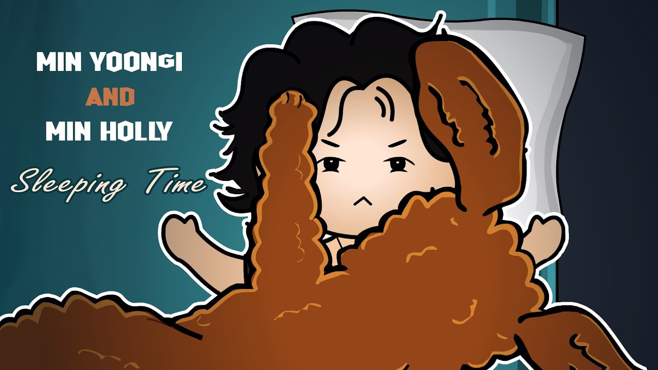 'Yes. Holly sleeps all over me'. | BTS Suga Animation - YouTube