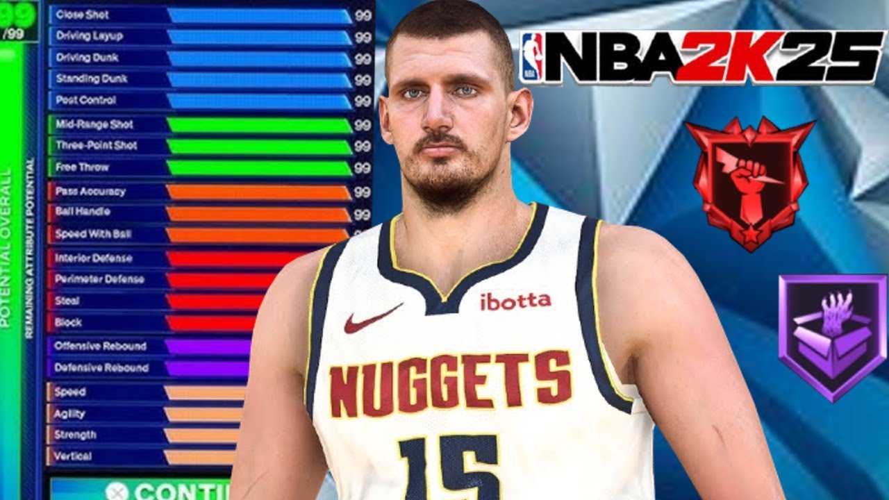 BEST CENTER BUILD IN 2K25 7'0 2 WAY BOARD HUNTER STRETCH (SEASON 2 ...