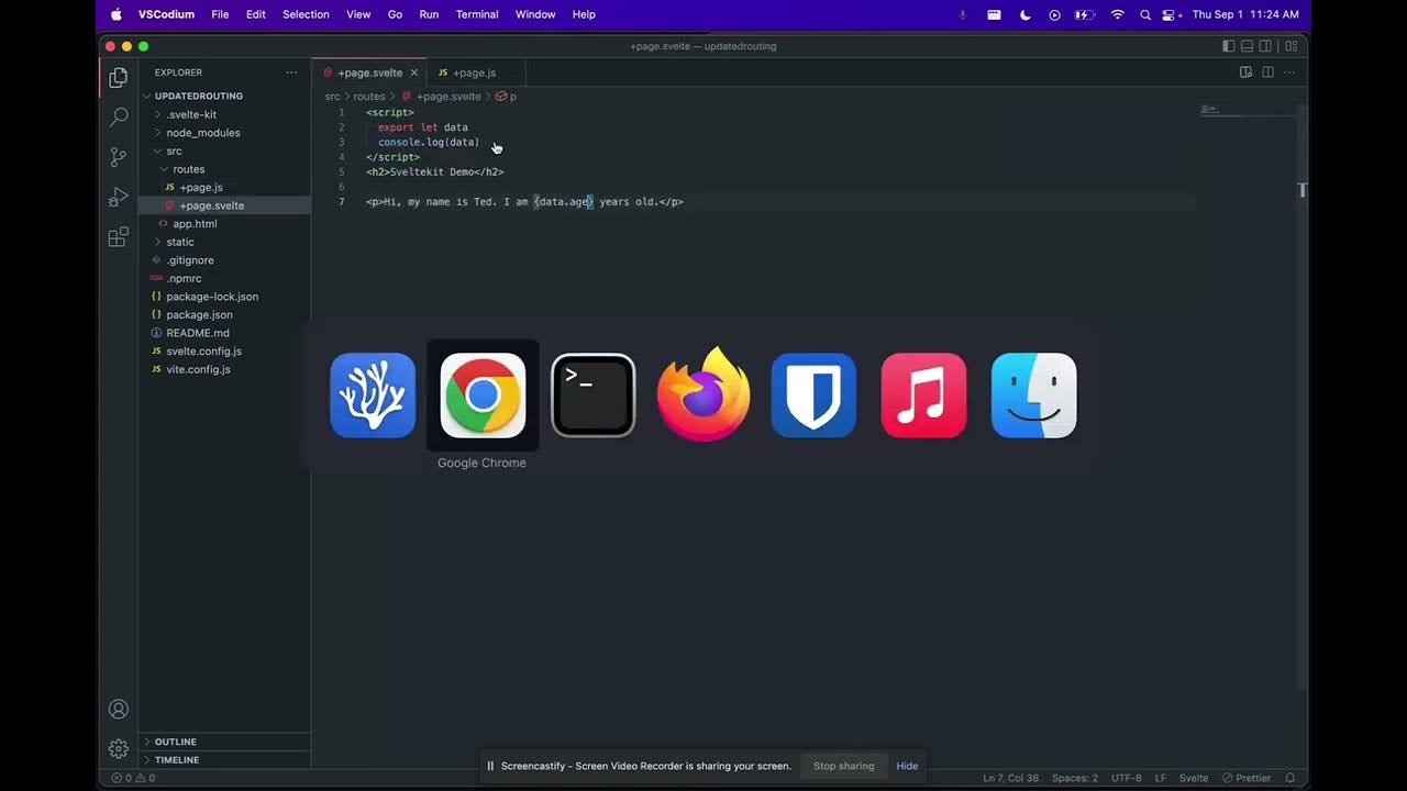 Data Fetching with new +page.js in Sveltekit - YouTube