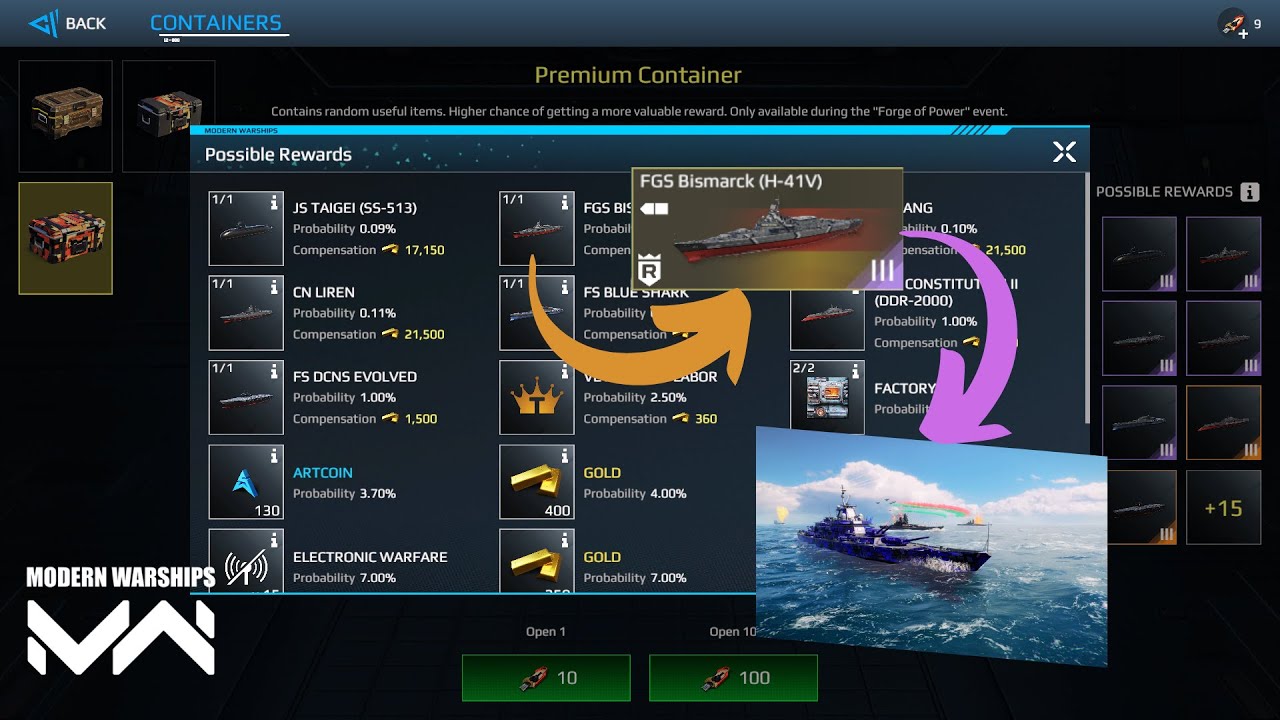 Forge of Power Event Review & Testing FGS Bismarck (H-41V) – Steel ...
