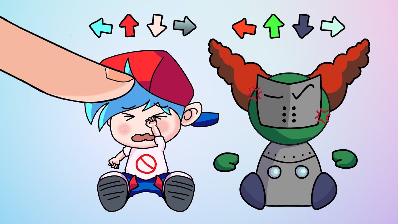 Anime Chibi FNF vs Finger || Friday Night Funkin' Animation ...