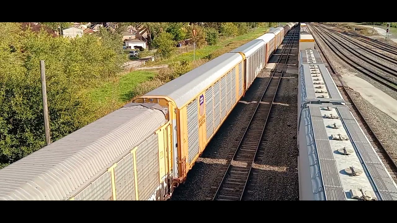 A Monster Norfolk Southern Manifest #17V. At Chicago . - YouTube