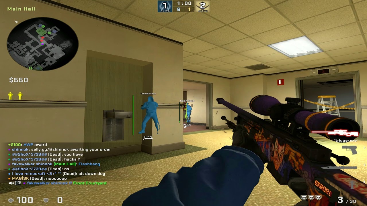 HvH CSGO | LEGIT HACKING on PRIME ft. Aimware.net (free cfg in desc ...