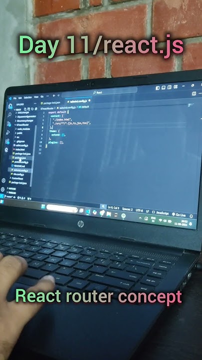 Day 11: React Router Explained – A Crash Course for Building Multi-Page Apps - YouTube