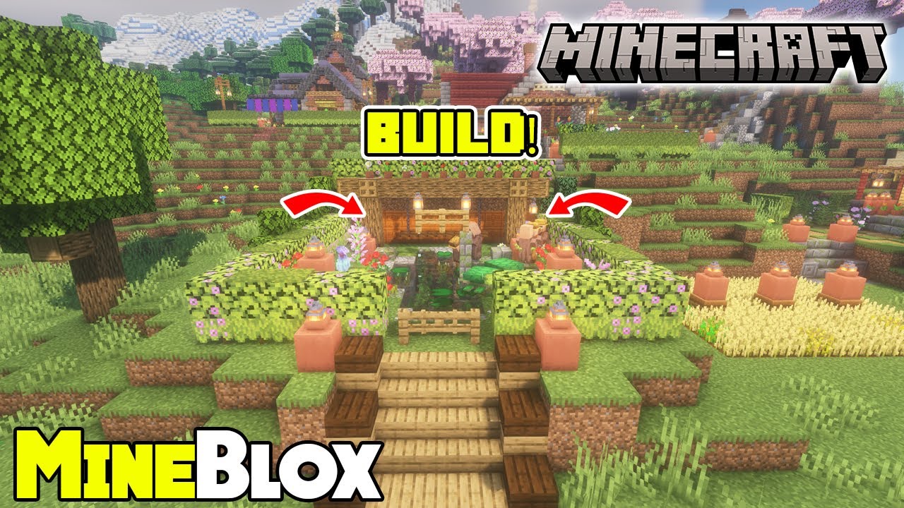 How to Make a Beautiful Pond in Minecraft | MineBlox - YouTube