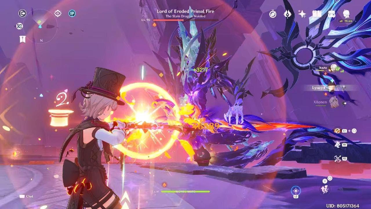 Natlan weekly boss easy - YouTube