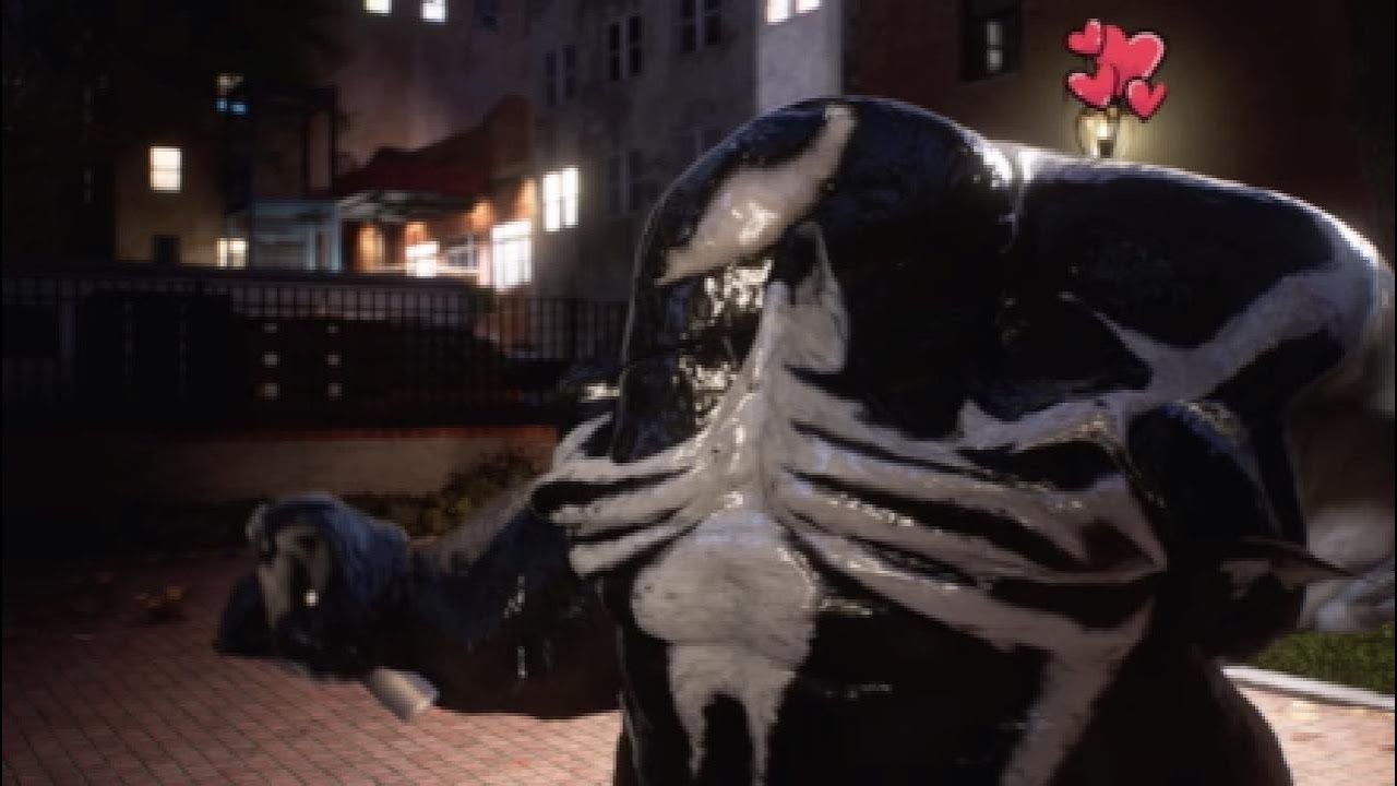 Marvel Spider-Man 2 glitch Venom doing Graffiti - YouTube