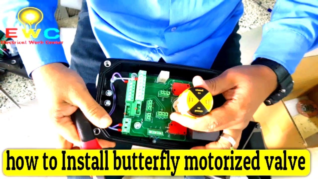 Watch How To Easily Install A Motorized Butterfly Valve At ...