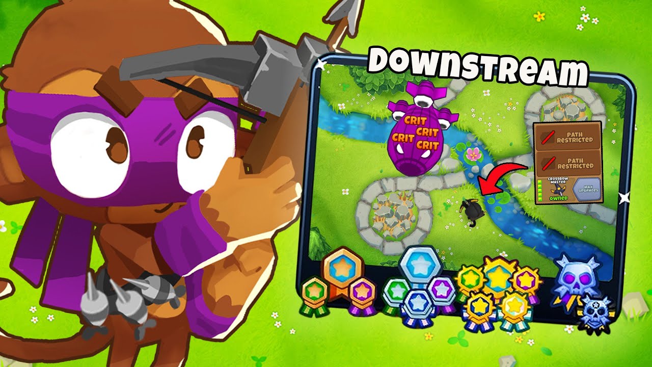 Can Bottom Path Only Black Border Bloons TD 6? - YouTube