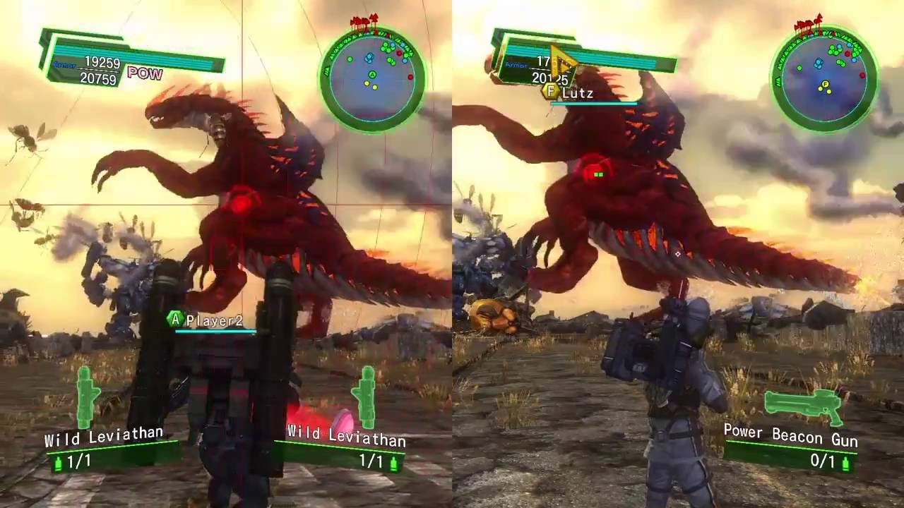 EDF Earth Defense Force 4.1 Mission 67 Battle of Giants Fencer & Air ...