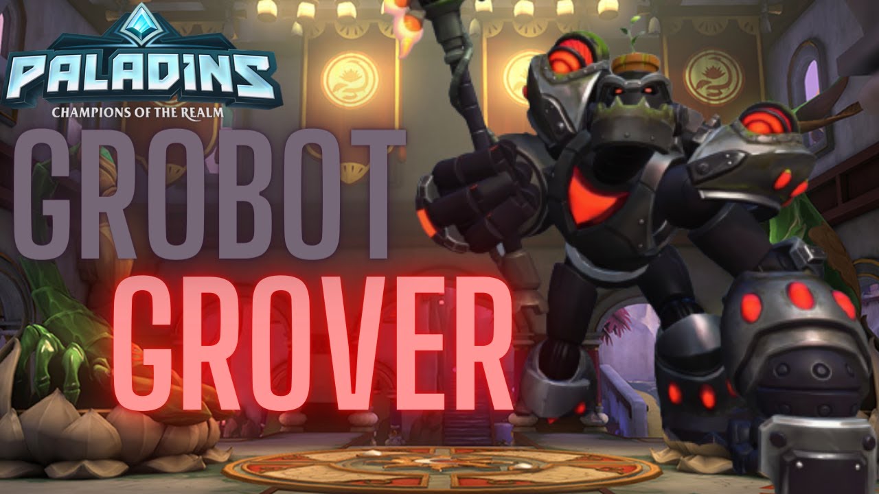 Paladins Deep Roots Grover (Casual PS4 Gameplay) - YouTube
