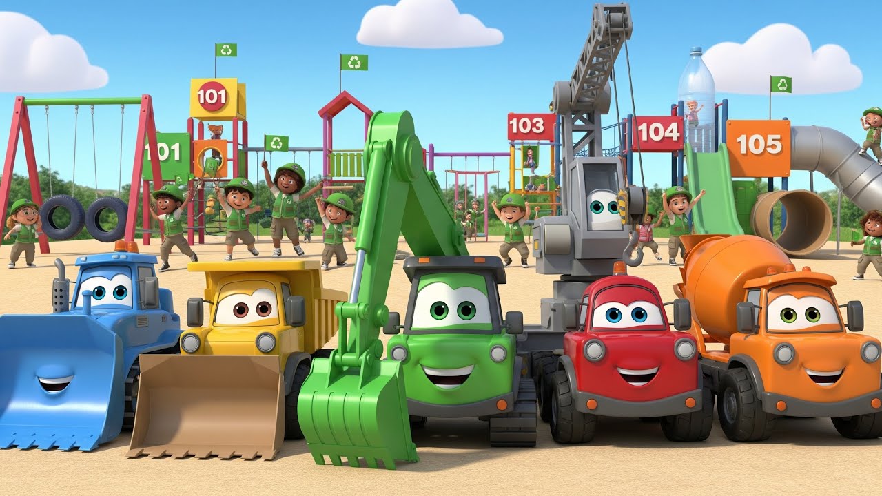 Adventure Diggers Build an Eco-Friendly Playground! Learn Green, Count, & Protect Our Planet ...
