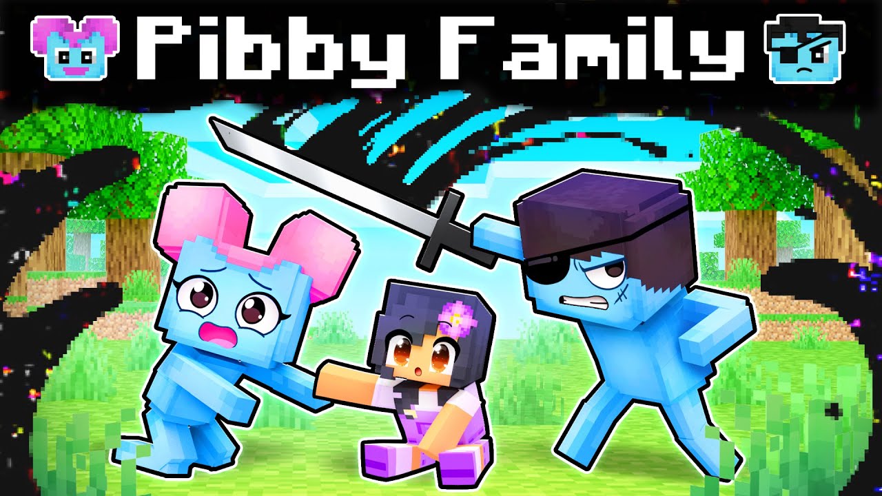 FOUND by the PIBBY Family In Minecraft! - YouTube