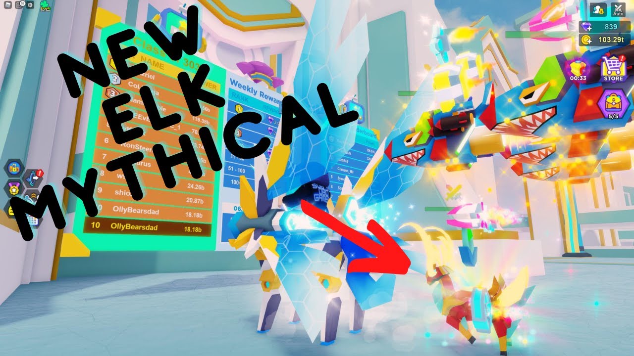 I HATCH THE NEW ELK MYTHICAL IN BOT CLASH ON ROBLOX AND GET A 20 ...
