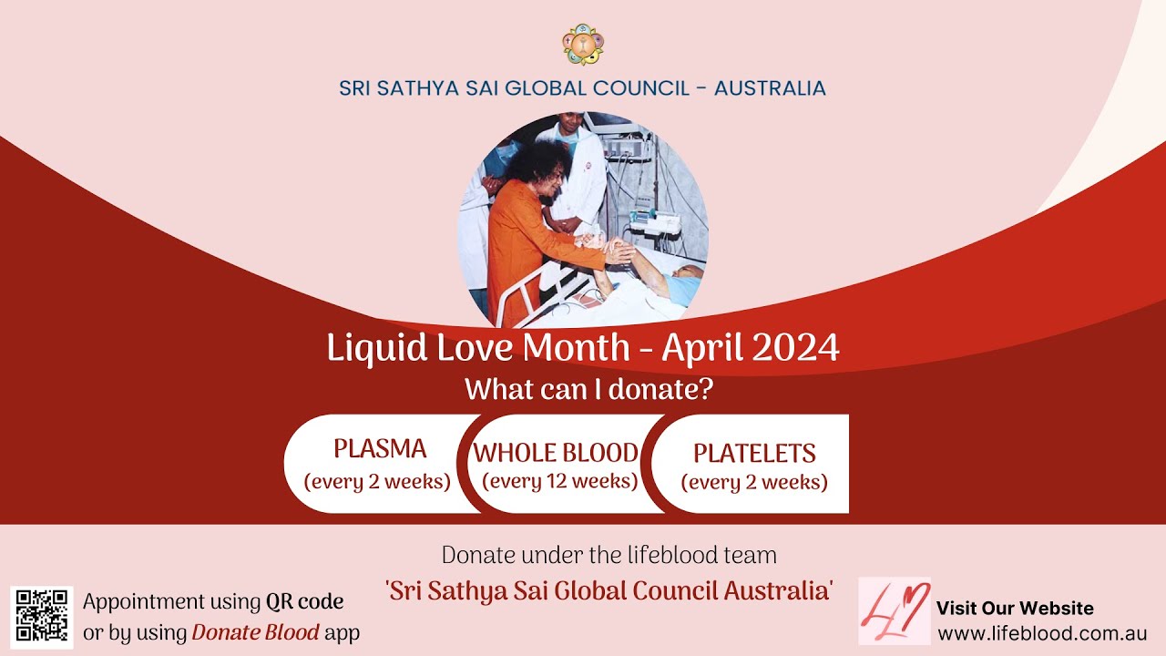 Launching Liquid Love Month - April 2024 🙏 🔔 #loveallserveall # ...