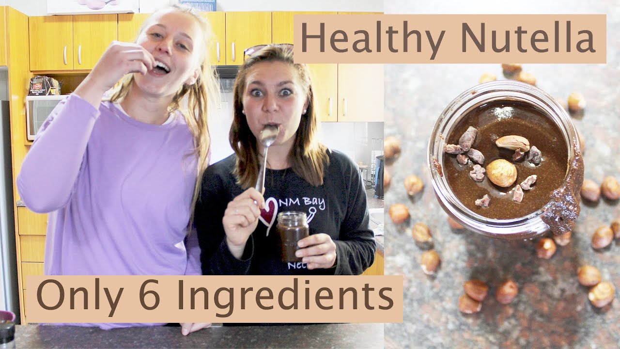 HOW TO MAKE HEALTHY NUTELLA / Healthy Hazelnut Nutella Recipe - YouTube