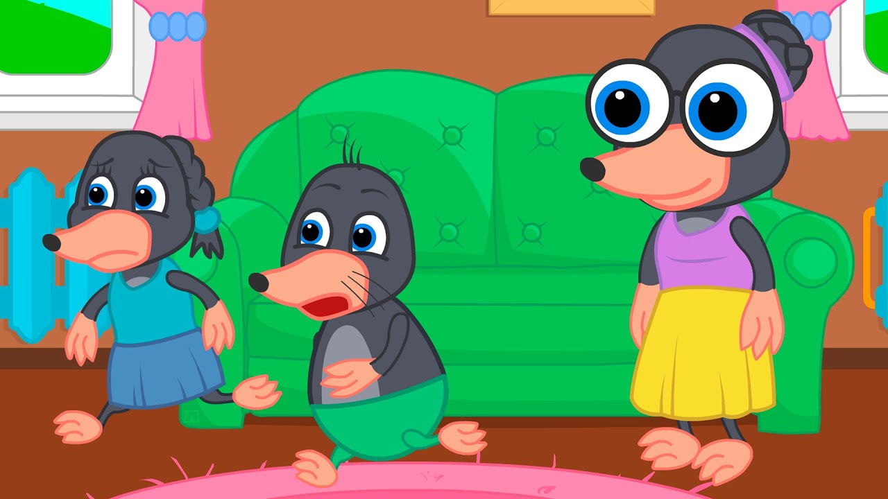 Benny Mole and Friends - Giant Eyes Cartoon for Kids - YouTube