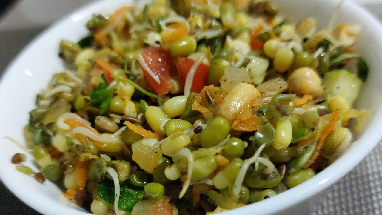 yummy and healthy sprouts chat - YouTube