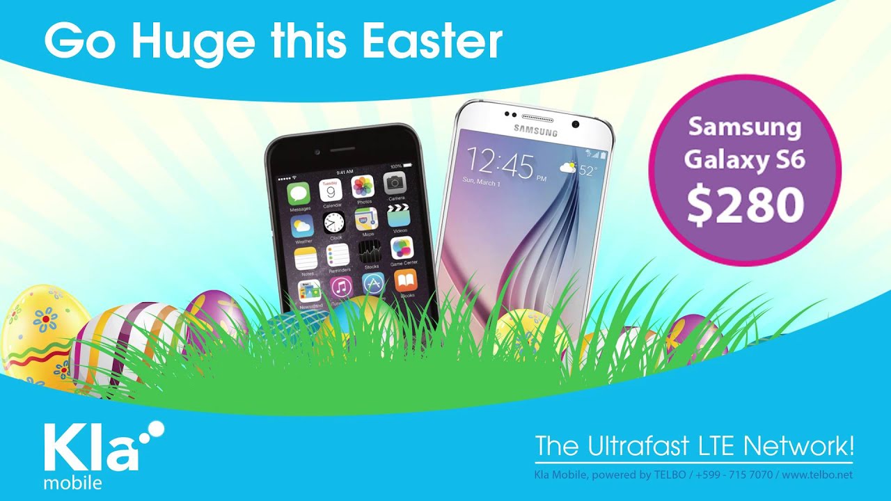 Go Huge this Easter with Kla Mobile! - YouTube