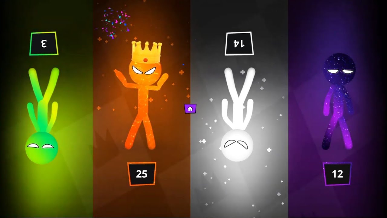 IS ANYONE DARE TO GO AGAINST THE KING - THE STICKMAN PARTY 1234 PLAYER ...