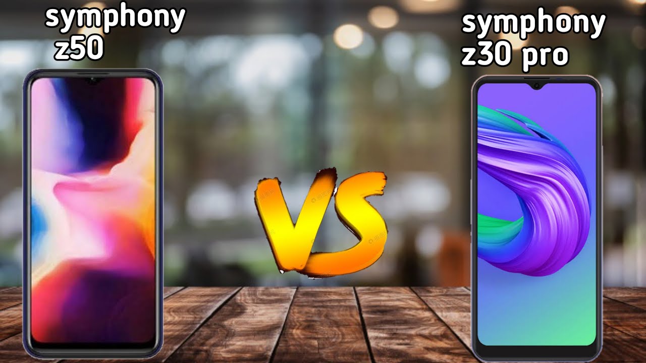 Symphony Z30 Pro Vs Symphony Z50 - YouTube