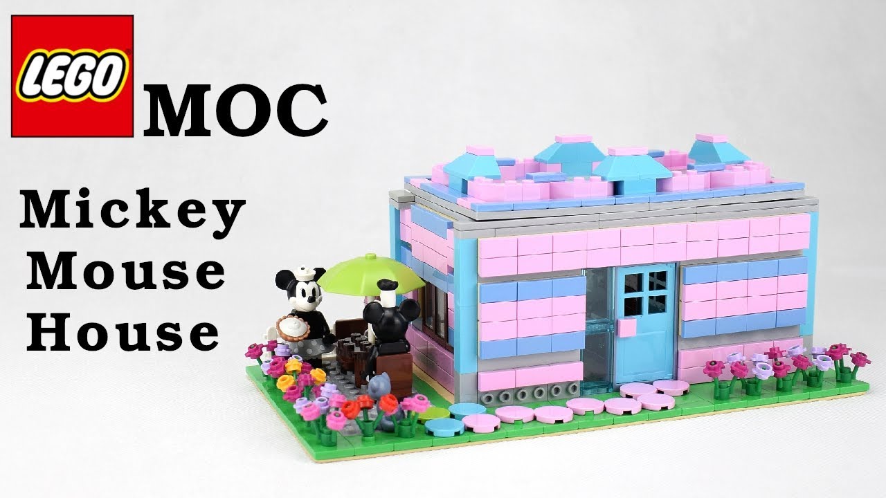 Lego MOC - Mickey Mouse House - YouTube