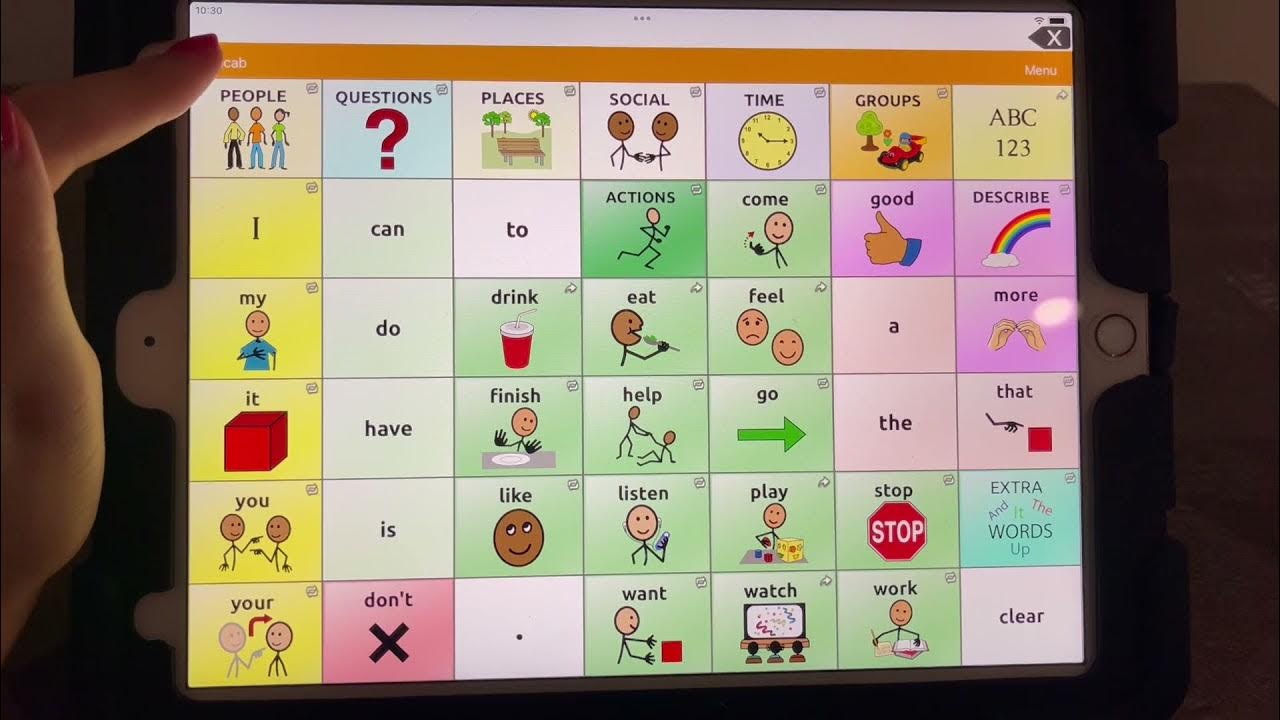Setting Up TouchChat - Video 1 - YouTube