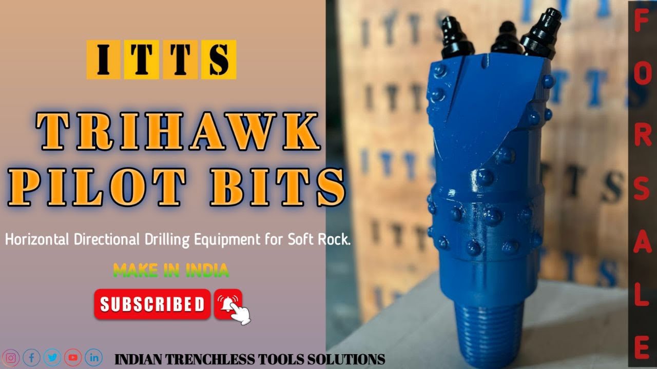 Trihawk Pilot Bits | Horizontal Directional Drilling Equipment | Soft ...
