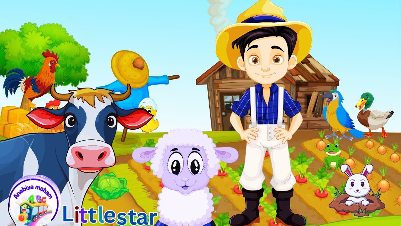 OLD MACDONALDS HAD A FARM 03@CoComelon cartoon kids song | nursery ...