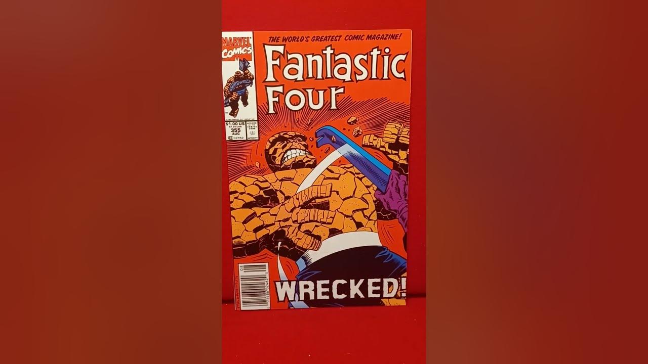 Fantastic Four #335 Marvel Comics Copper Age vs the Wrecker! #marvel #fantasticfour #copperage ...
