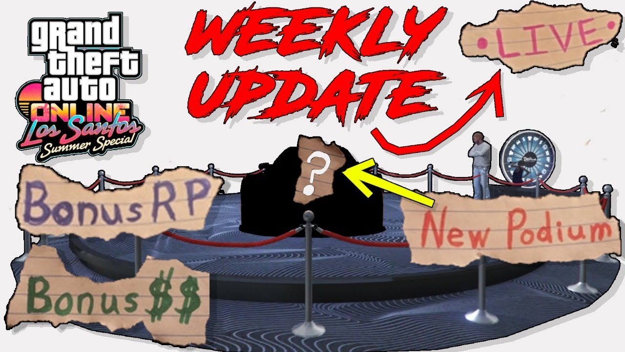 First Weekly Gta 5 Online update of new DLC - YouTube