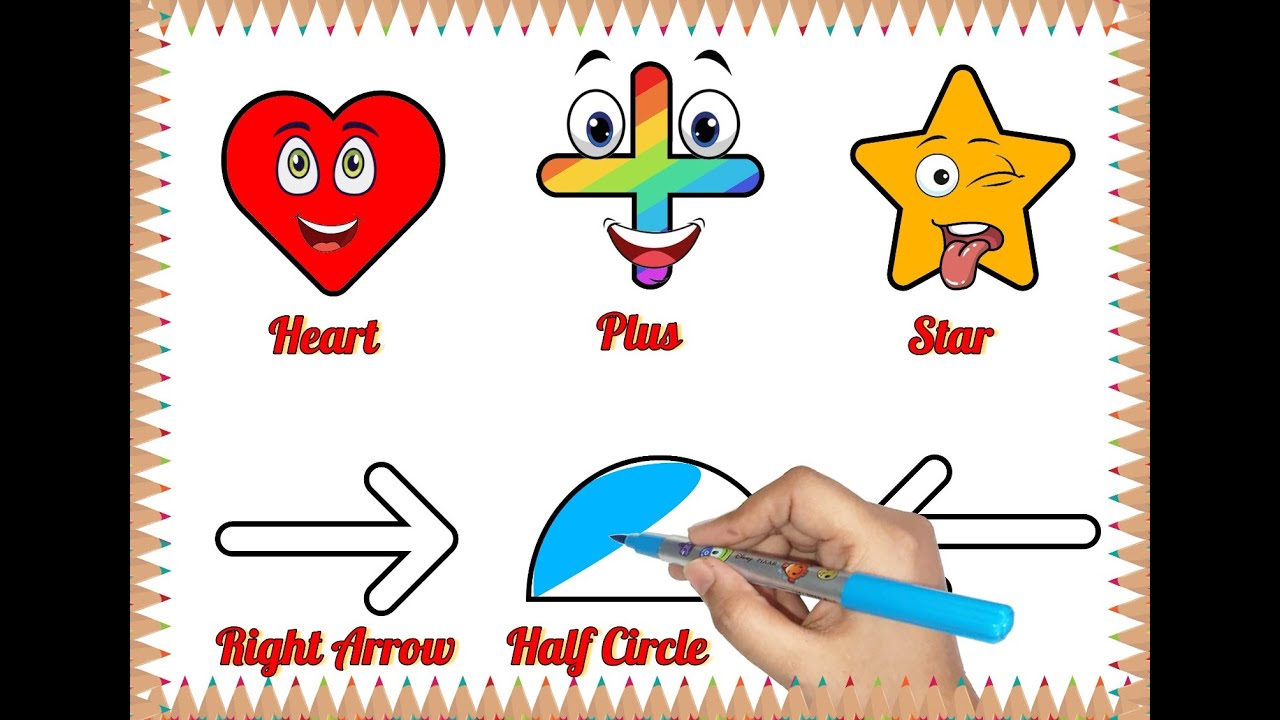Learn to Draw and Color Shapes: Fun and Easy Tutorial for Kids ...
