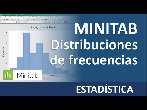 Minitab - distribuciones de frecuencias - YouTube