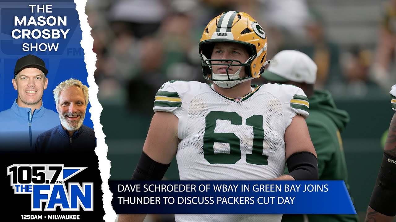Dave Schroeder WBAY in Green Bay Joins The Mason Crosby Show For Reactions Post Packers Cut Day ...