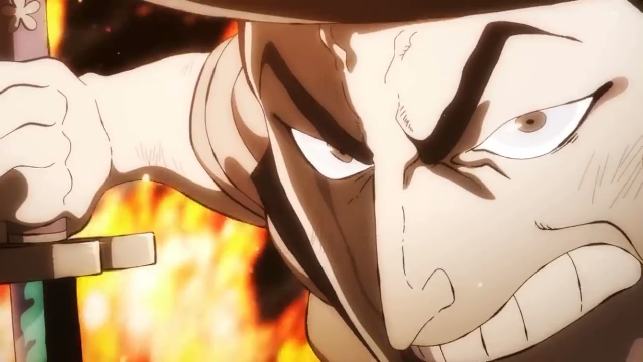 Kozuki oden used Enma & ame no habakiri to slash kaido - YouTube